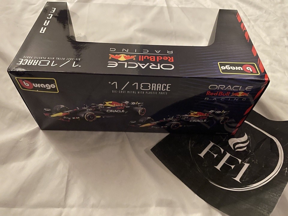 Max Verstappen's 2023 F1 Red Bull Honda Racing RB19 Diecast Car Model 1 ...
