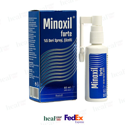 MINOXIL FORTE Minoxidil 5% Anti Hair Loss Regrowth Spray for Men- FREE ...