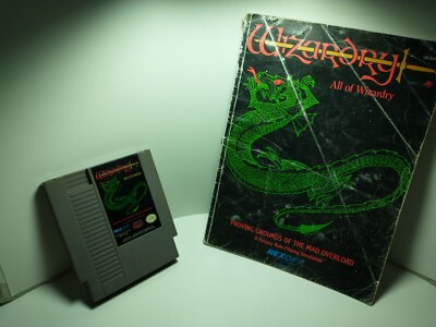 Wizardry + All of Wizardry | NEXOFT Nintendo NES Authentic/Original ...