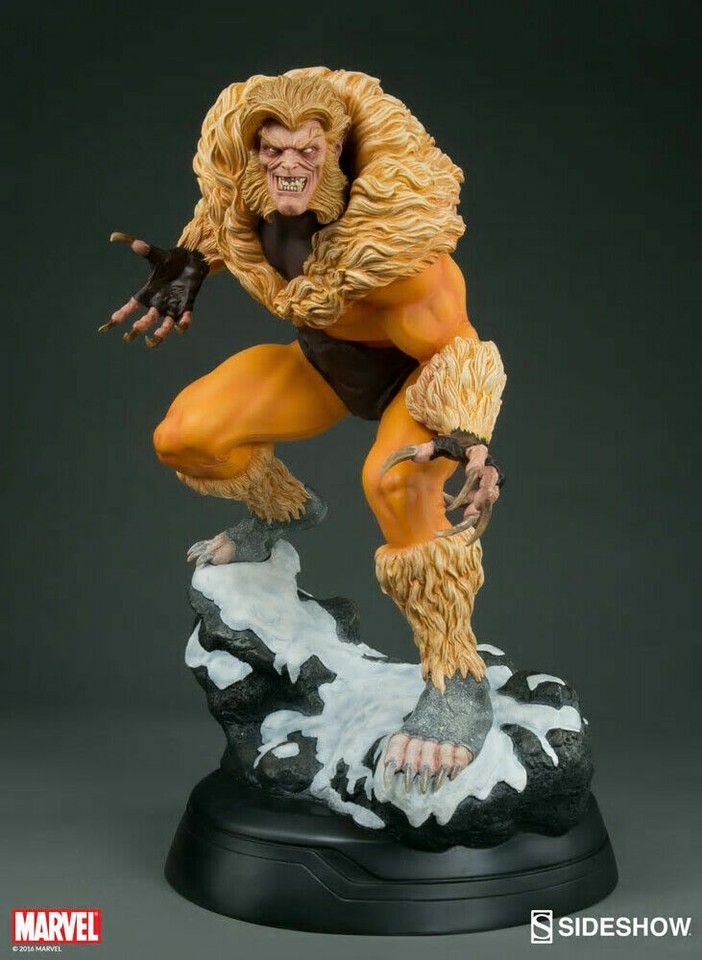 Marvel Sideshow Exclusive 1:4 Classic Sabretooth Premium Format Statue ...