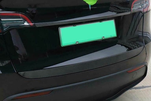 For Tesla Model Y 2020-2021 Carbon Fiber Rear Door Trunk Lid Tailgate ...