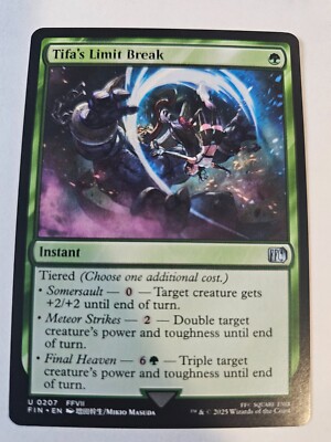 MTG - Tifa's Limit Break - Final Fantasy | eBay