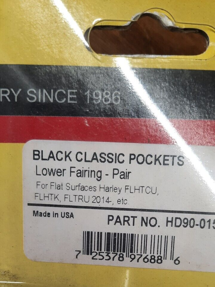 Hopnel Pac-A-Derms HD90-117BK FITS 2014+ HARLEY DAVIDSON FLHT, FLHRU | eBay