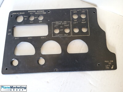 Beechcraft King Air c90 Avionics Master Panel | eBay