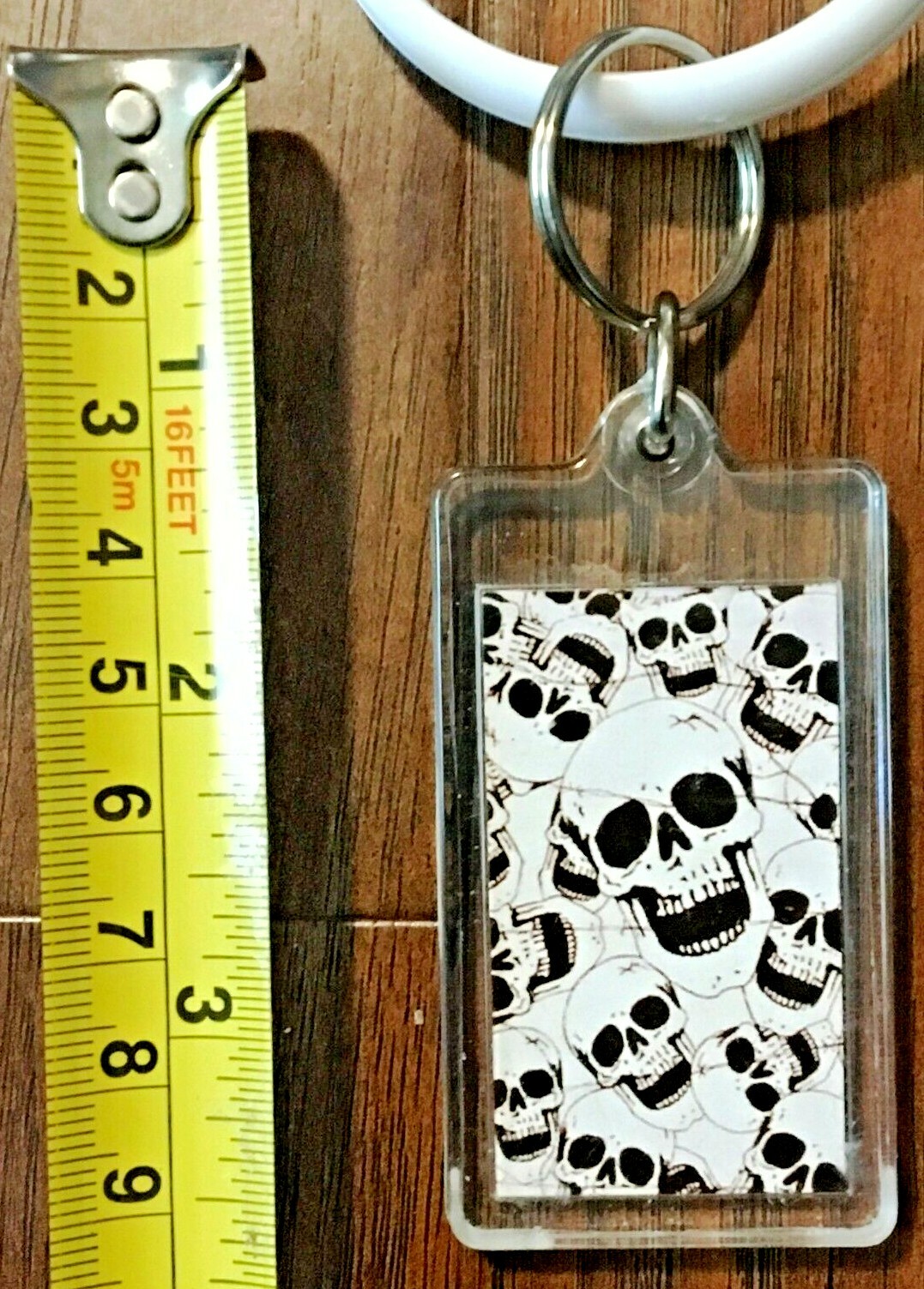Skulls, Skeleton Skull - KeyChain New, Old Stock KeyRing Key Chain ...