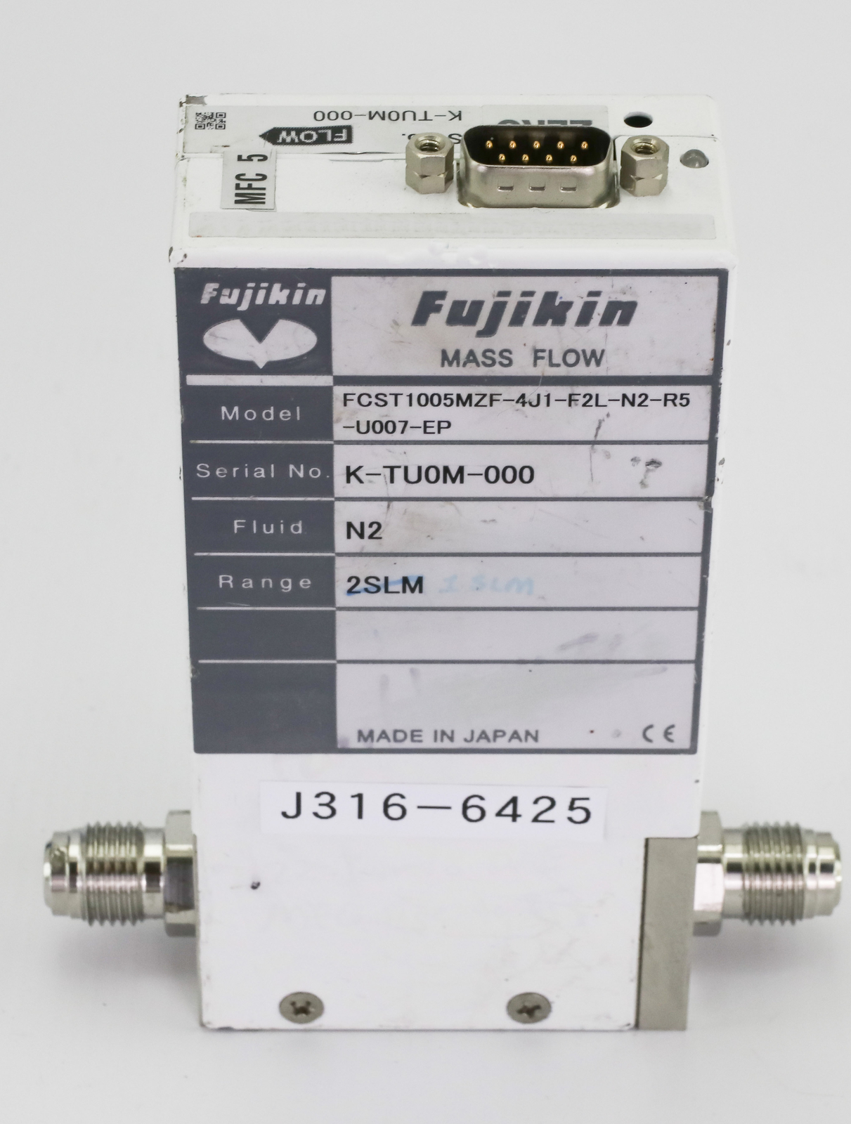 6425 FUJIKIN T1000M MFC FCST1005MZF-4J1-F2L-N2-R5-U007-EP | eBay