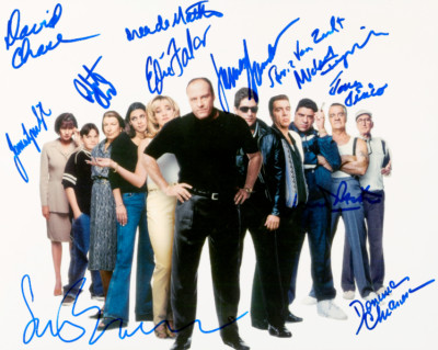 Sopranos Cast Autographed 8x10 TV Show Tony Signed Reprint Photo | eBay