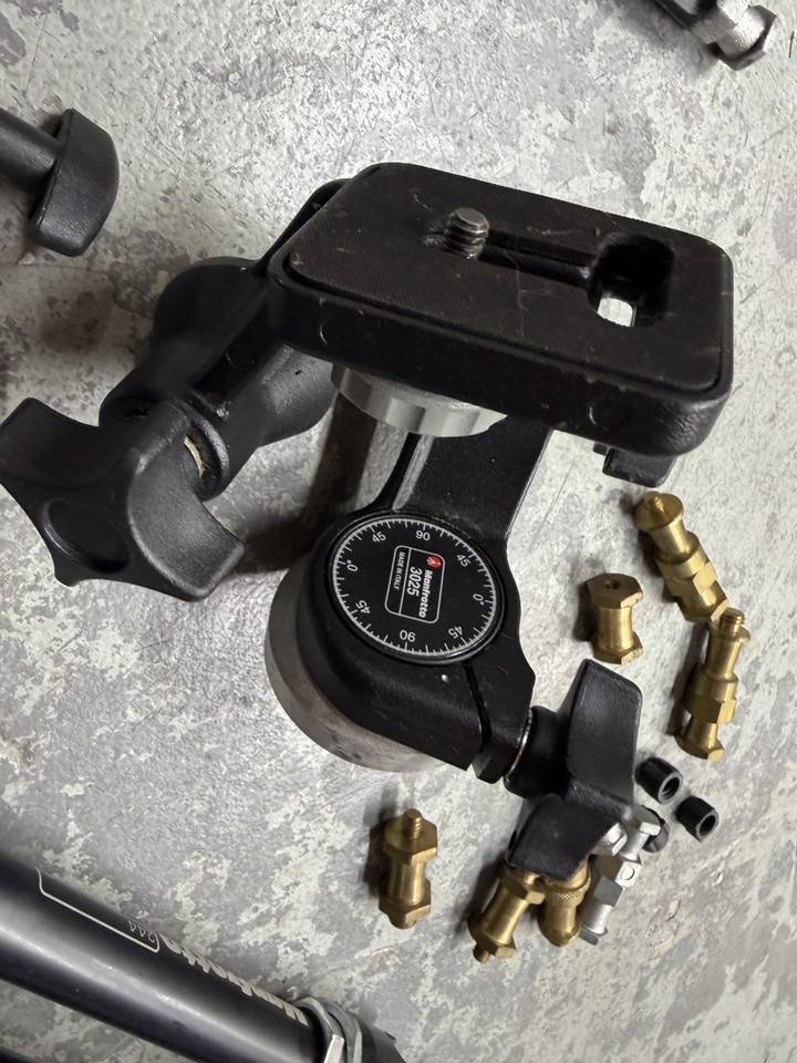 Manfrotto Magic Arm 4 Super Clamp Camera Platform 3025 3D Head | eBay
