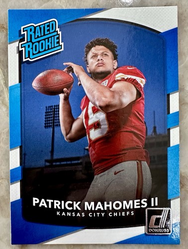 2017 Panini Donruss - Rated Rookie #327 Patrick Mahomes II (RC) | eBay