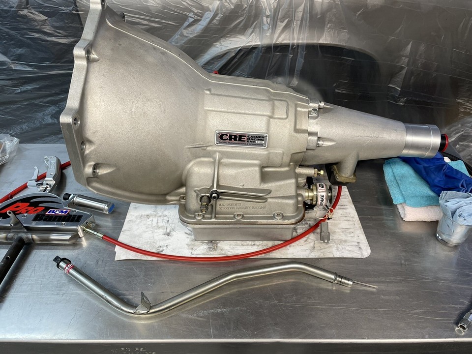 Chevy Powerglide Transmission B&M Pro Bandit Shifter Reid Case Camaro ...