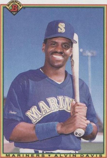 1990 Bowman - Alvin Davis #479 for sale online | eBay