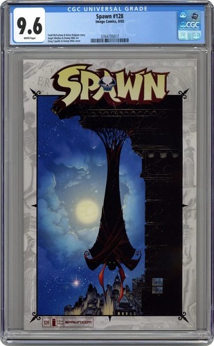 2003 Spawn #128 Cgc 9.6 Blanc Pages Image Bd Todd Mcfarlane Greg Capullo 759606079018 | eBay