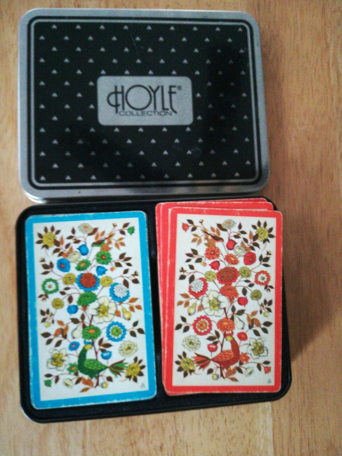 Vintage Hoyle Double Deck Playing Cards with tin | eBay