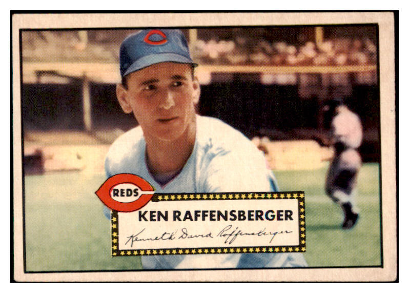 1952 TOPPS #118 KEN RAFFENSBERGER REDS EX SET BREAK 486901 (KYCARDS) | eBay