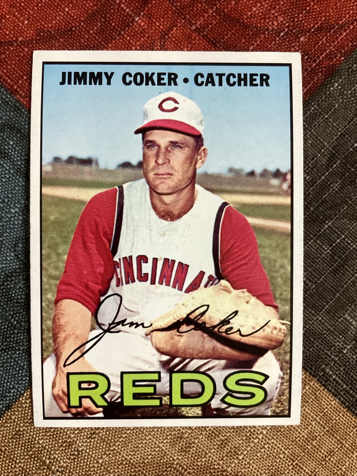 1967 Topps #158 Jimmie Coker Reds EX/NM | eBay