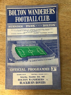 Bolton Wanderers Programmes | eBay UK