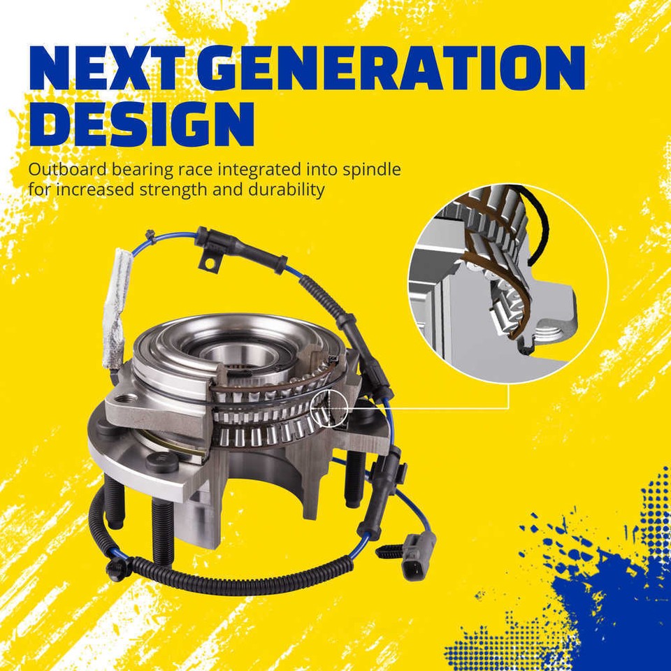 Wheel Bearing and Hub Assembly Moog 515182 fits 17-22 Ford F-350 Super ...