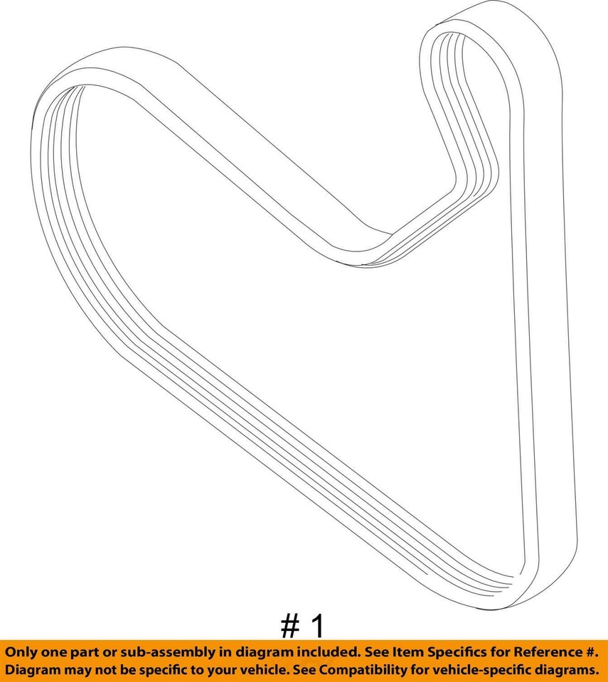 BMW OEM 19-21 228i xDrive Gran Coupe Belts Pulleys-Serpentine Belt ...