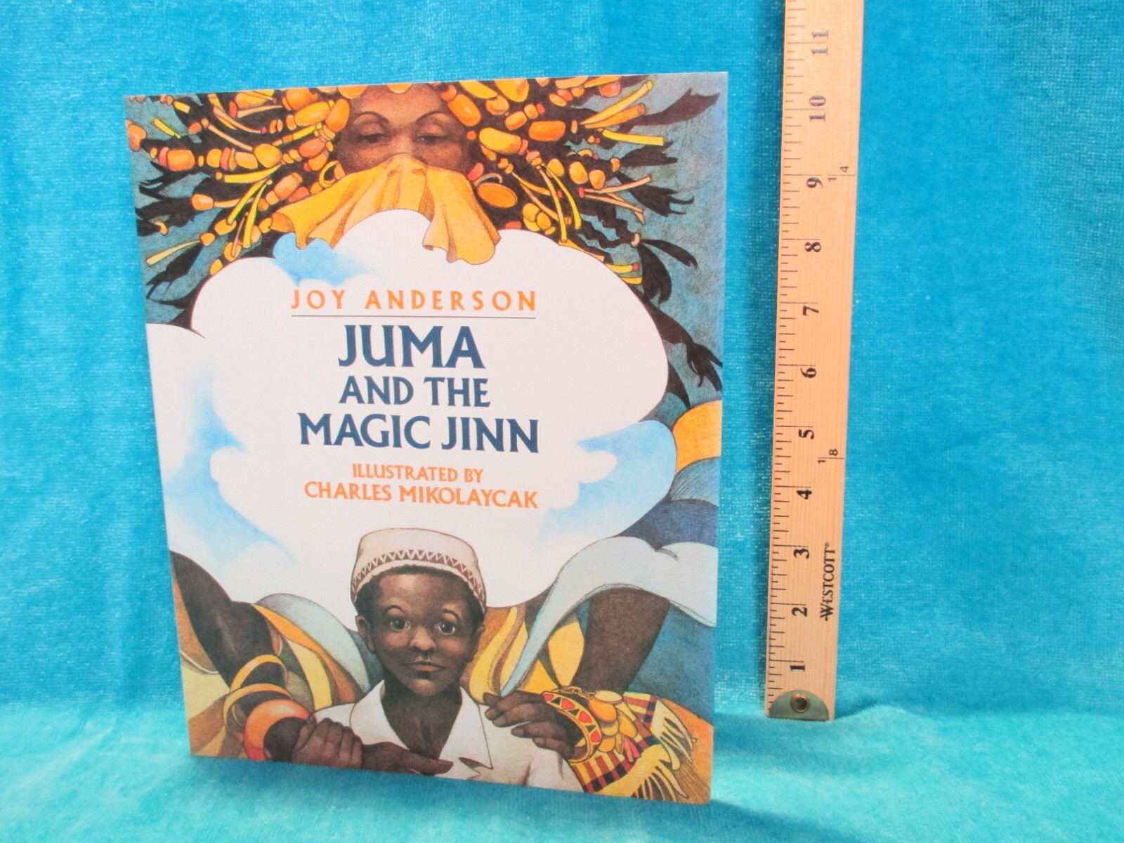 children's picture book JUMA & THE MAGIC JINN by ANDERSON illus ...