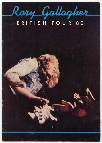 Rory Gallagher 1980 Programme | eBay UK