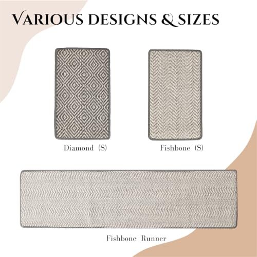 67''x15.7'' Extra Long and Thickened Sisal Cat Runner Rug, Wall ...