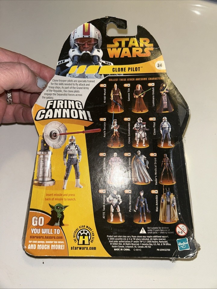 Star Wars Revenge Of The Sith Clone Pilot | eBay