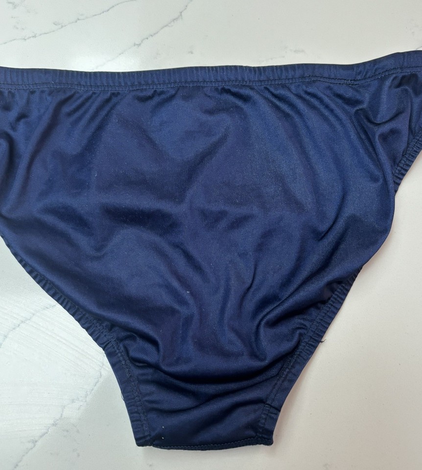 Men’s Boy’s Vintage swimmers swim wear retro 32” Speedos blue yellow ...