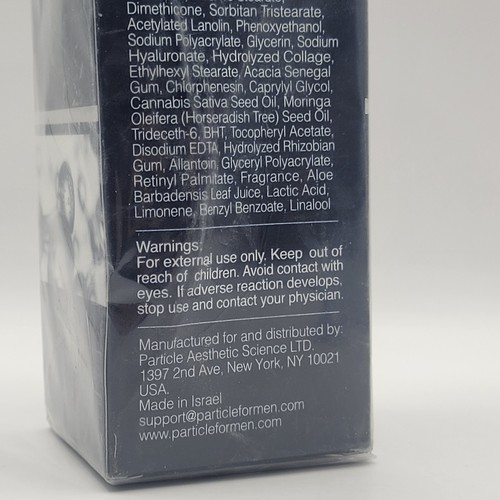 Particle NECK CREAM Men's Formula Daily Care 1.69 oz / 50mL New 2027 | eBay