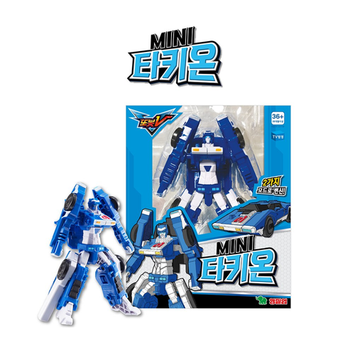 Tobot V Mini Tachyon Transformer Robot Figure toy 1P / Small Size Korea ...