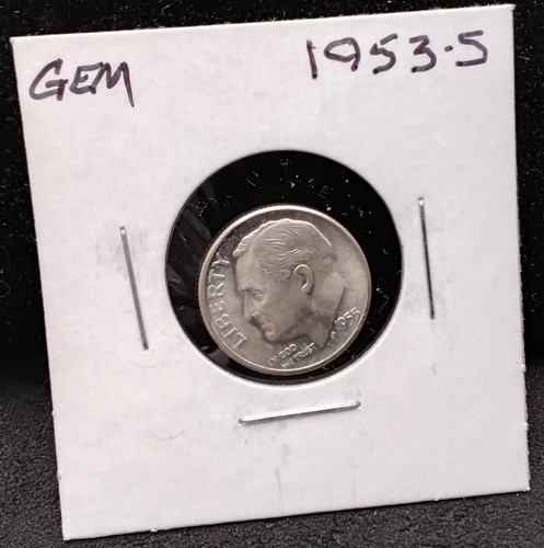 1953-S ROOSEVELT SILVER DIME - GEM - K35 | eBay