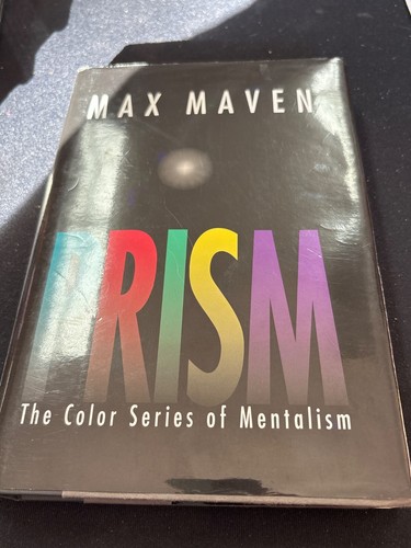 Prism by Max Maven Magic book first edition - in excellent condition ...