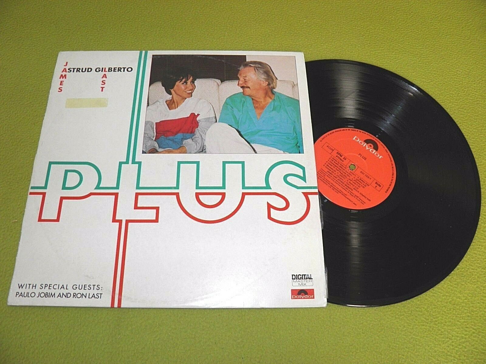 Astrud Gilberto ‎& James Last - Plus - RARE 1986 Israel Press LP Jazz ...