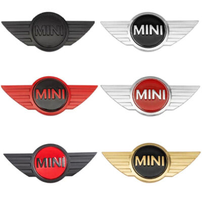 1 pcs Mini Boot Bonnet Metal Badge Emblem Cooper S R50 R53 R55 R56 R57 ...
