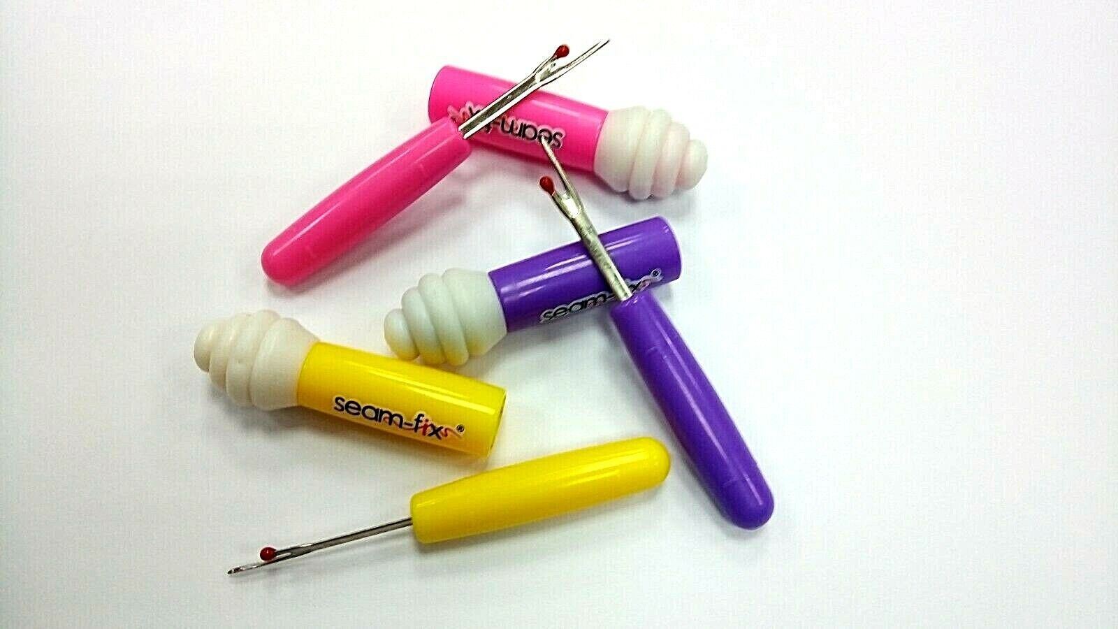 3X "SEAM-FIX" Seam Ripper or thread Unpicker with Thread Remover | eBay