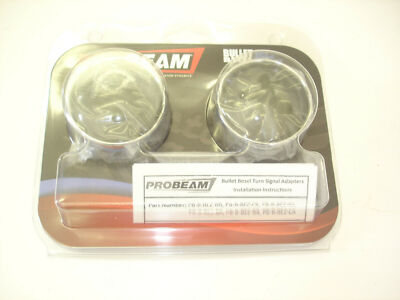 Harley Davidson PRO BEAM LED Lighting 2020-1581 Lens SMK Bullet Chrome ...