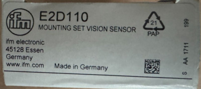 IFM EFECTOR E2D110 MOUNTING SET VISION SENSOR | eBay