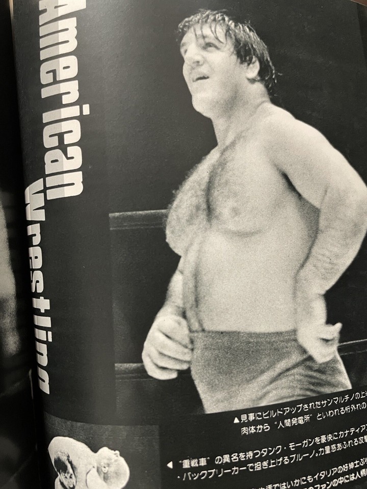 1983 Gong Magazine Terry Funk Retirement Inoki Stan Hansen Choshu Ric ...