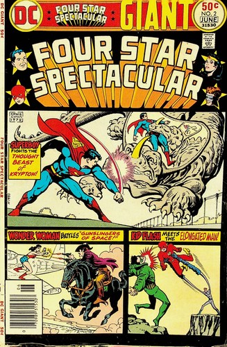DC Four Star Spectacular #2 Reprints - Superboy/Wonder Woman I combine ...