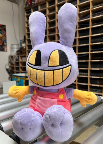 JAX RABBIT THE AMAZING DIGITAL CIRCUS 12" PLUSH OFFICIAL GLITCH ...