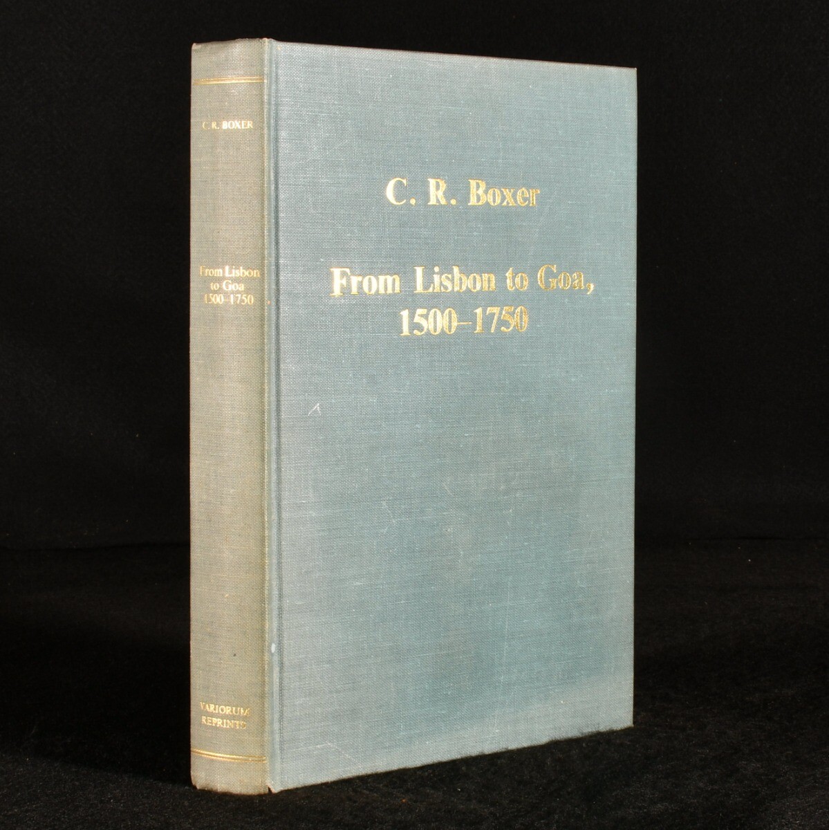 1984 From Lisbon to Goa, 1500-1750 C. R. Boxer Illustrated First ...