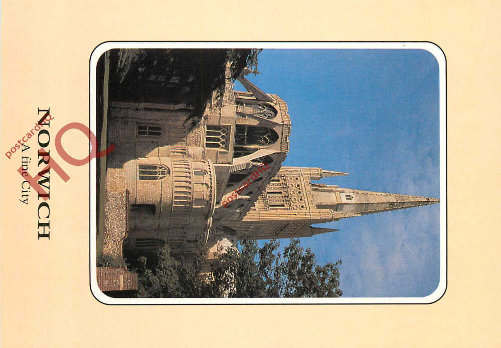 Picture Postcard_ Norwich Cathedral, East End | eBay UK