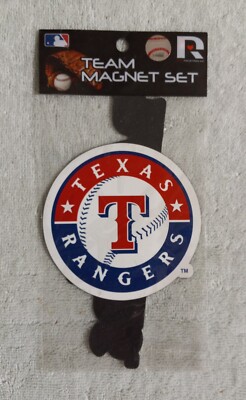 MLB Texas Rangers 2 Piece Team Magnet Set by Rico Industries Inc. | eBay