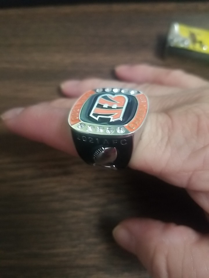 Cincinnati Bengals Season Ticket Member 2021 AFC Championship Ring, NFL ...
