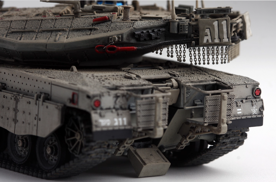 1:72 88MODEL Israel MERKAVA 3D 11C Main Tank Military Vehicle Resin ...