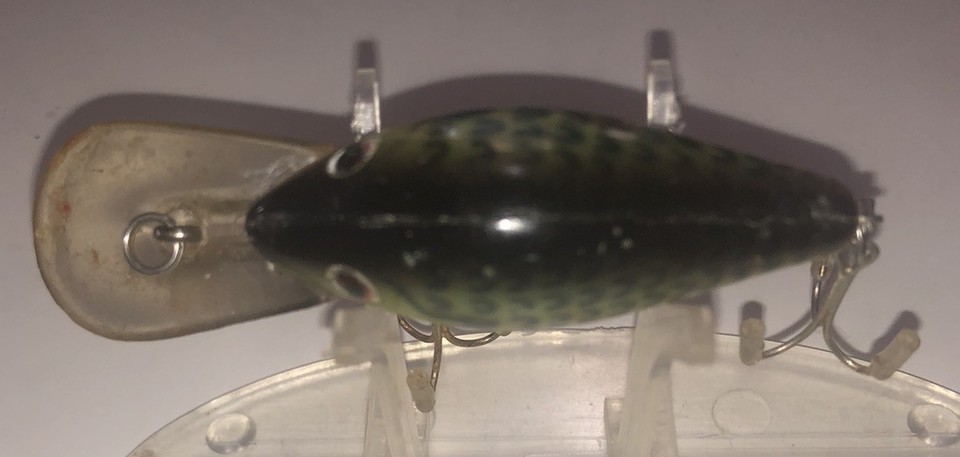 Vintage Mann's Razorback Deep Pig Crankbait Lure 1/4 Oz Chartreuse ...