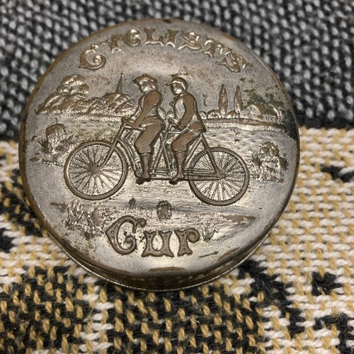 Antique Collapsible Cyclists Cup 1897 Patent Date Vintage Tandem ...