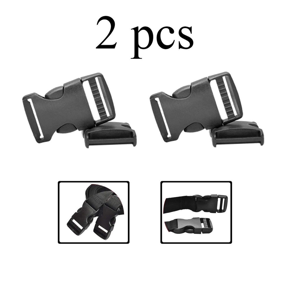 25mm Plastic Release Buckle Fastener Backpack Side Release Clip Webbing ...