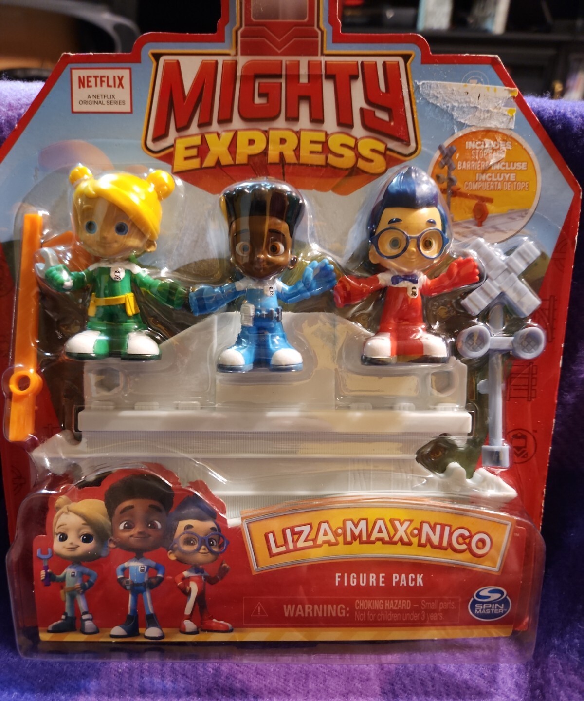 MIGHTY EXPRESS Figures LIZA MAX NICO Netflix 3 FIGURE PACK - New ...