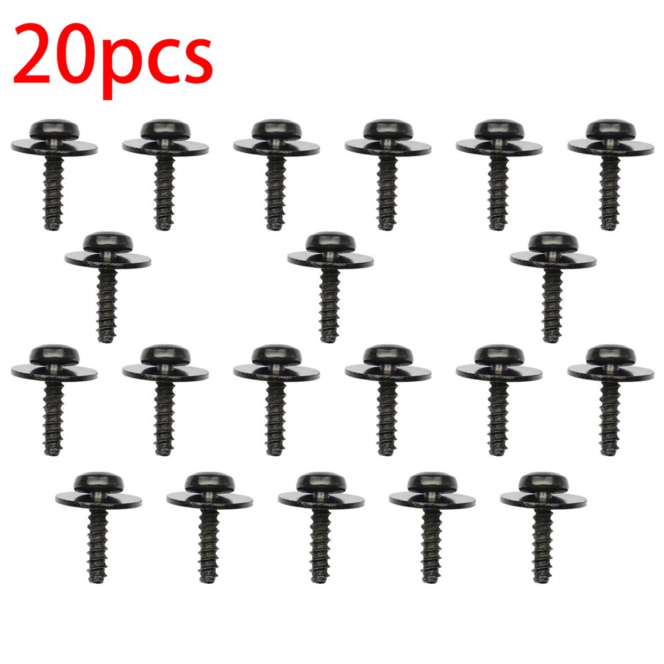 20x Under Engine Shield Air Dam Deflector Screw Bolt For Ford Focus ...