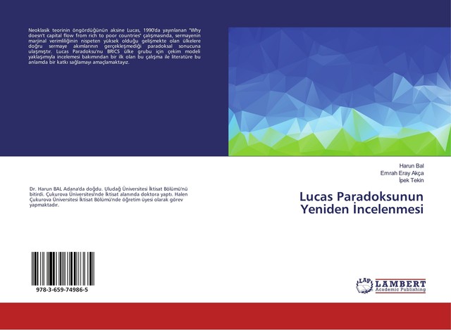 Lucas Paradoksunun Yeniden Incelenmesi von Harun Bal (2016, Taschenbuch ...